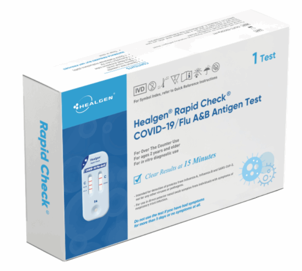 The Healgen® COVID-19/Flu A&B Test Kit Named One of 2024’s Top 5 ...